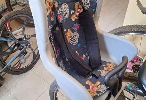 Детское велокресло на багажник