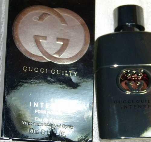 Gucci guilty intense pour homme новый 50 мл