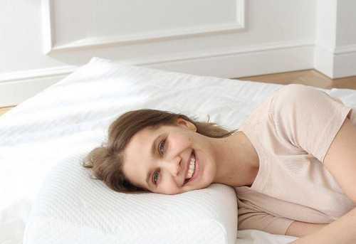 Оптима ортопедическая подушка с массажным эффектом