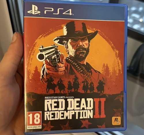 Red dead redemption 2 ps4 диск