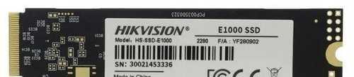 512 Гб SSD накопитель M.2 2280 Hikvision E1000 Cli