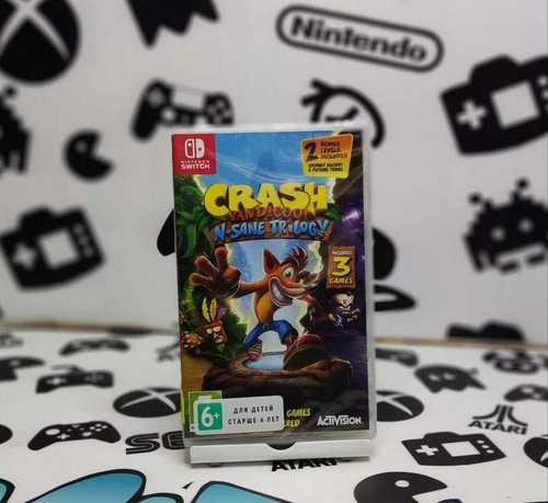 Crash Bandicoot N.Sane Trilogy NS New