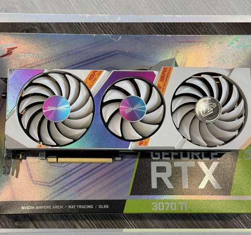 Видеокарта Colorful RTX 3070 Ti iGame Ultra W OC