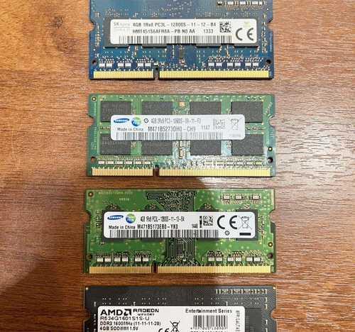 Оперативная память ddr3 4gb