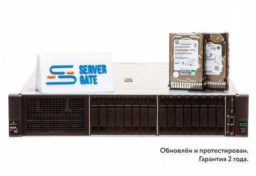 Сервер HP DL380 Gen10 16SFF 2xGold 6154 128GB