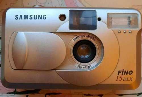 Samsung Fino 15 DLX плёночный фотоаппарат