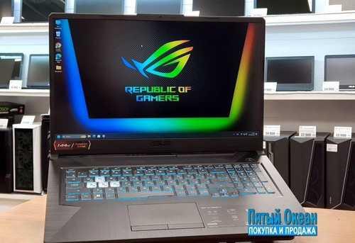 Игровой ноутбук Asus 17.3" 144Hz Core i5 16Gb RTX