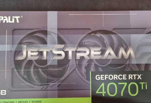 Новая видеокарта Palit Jetstream RTX 4070ti