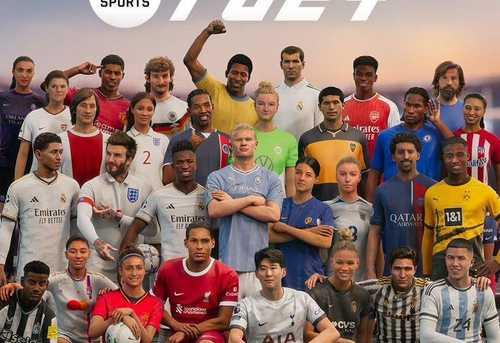 EA Sports FC 24 + доп игры для ps4 ps5