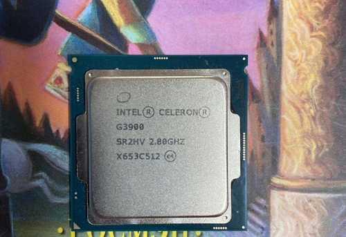 Процессор intel celeron G3900