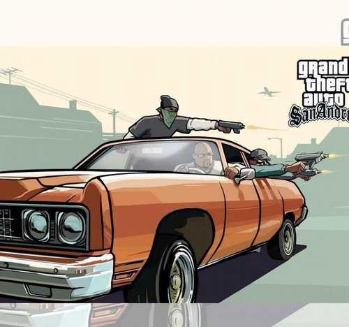 GTA SAN andreas xbox 360 игра