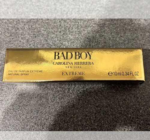 Carolina herrera bad boy extreme 10ml