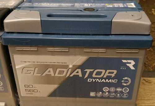 Аккумулятор Gladiator Dynamic 60 Ah 560 A