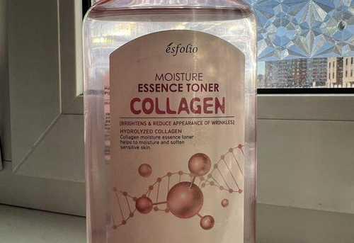 Тоник для лица Esfolio Collagen 400ml новый