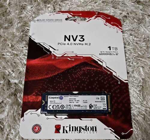 SSD M.2 - Kingston NV3 1TB (Новый)