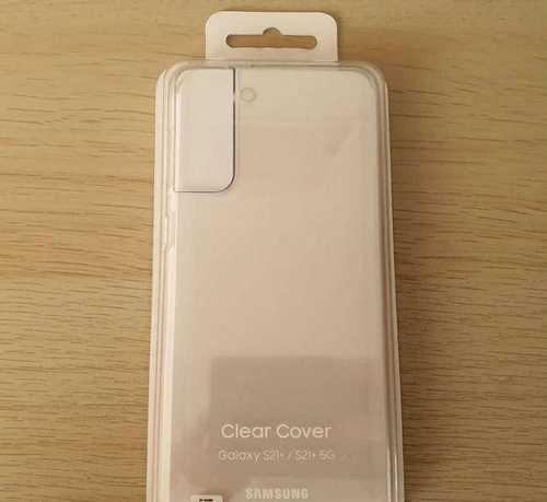 Оригинальный чехол Samsung S21+ Clear Cover