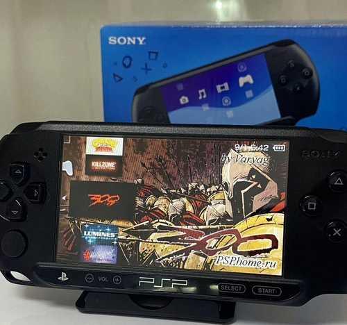 Sony PSP e 1008 прошитая   120 игр