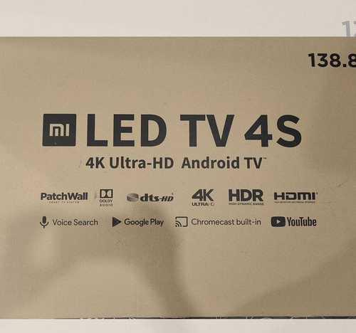 Телевизор Xiaomi 55 mi tv 4k