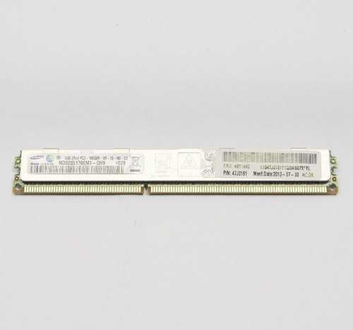 RAM IBM 4Gb DDR3 2Rx4 PC3-10600R CL9 ECC LP с рад