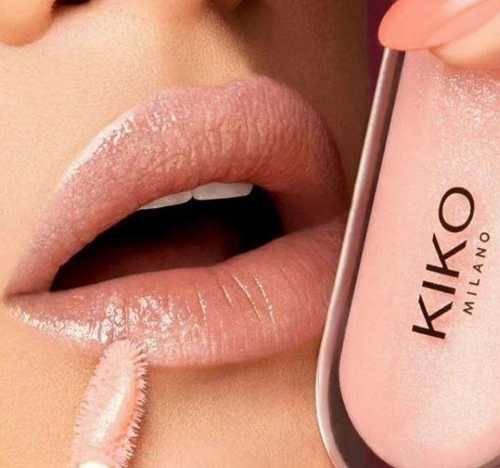 Kiko milano 3D gloss блеск 04 нюдовый