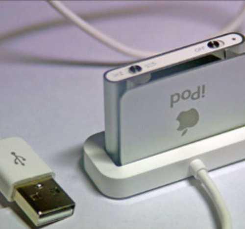 Плеер iPod shuffle 2 1 gb   док станция