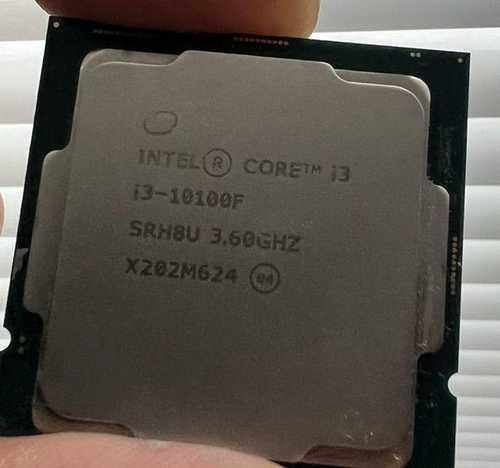 Процессор intel core i3 10100f кулер