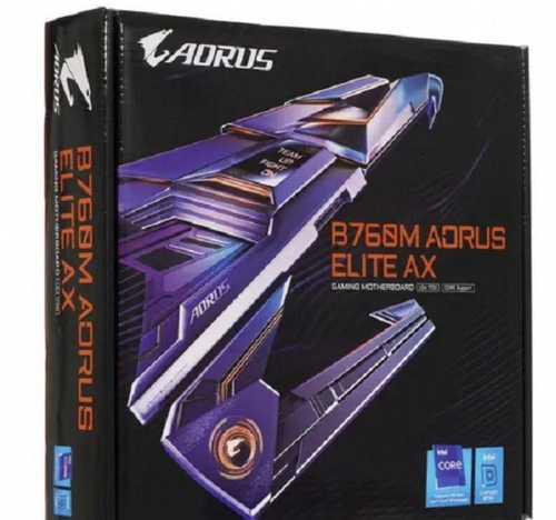 Материнская плата gigabyte B760M aorus elite AX