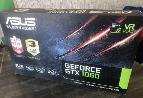 Видеокарта gtx 1060 6gb asus