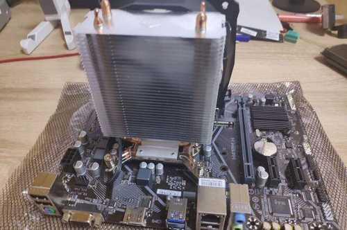 Intel i3 10100f + gigabyte H410m h + 8+8 ddr4 2666
