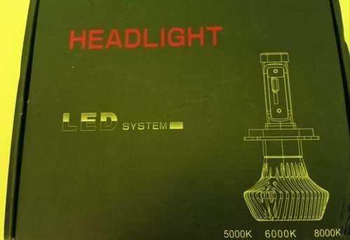 Led лампы h8, h9, h11