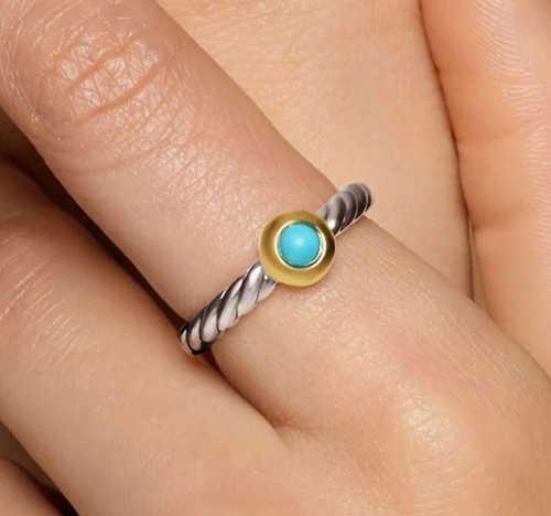 Серебряное кольцо с бирюзой