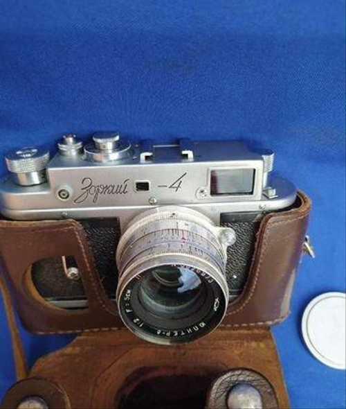 Плёночный фотоаппарат Зоркий 4 СССР