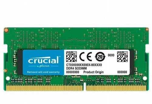 Оперативная память Crucial DDR4 SO-dimmm 2 по 8 гб