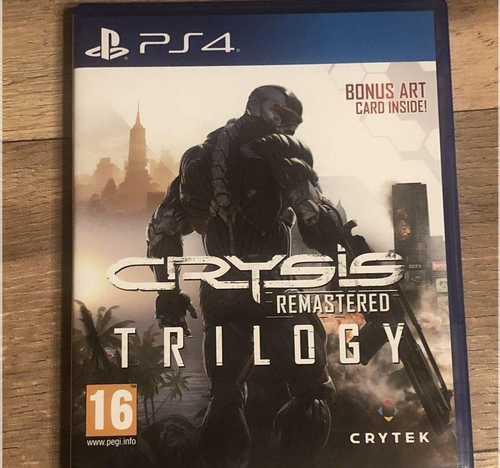 Crysis remastered trilogy ps4 рус озвучка