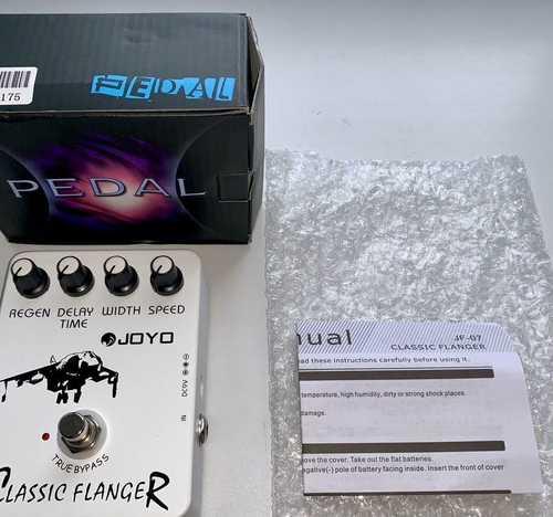 Гитарная педаль Joyo Classic Flanger Флэнджер