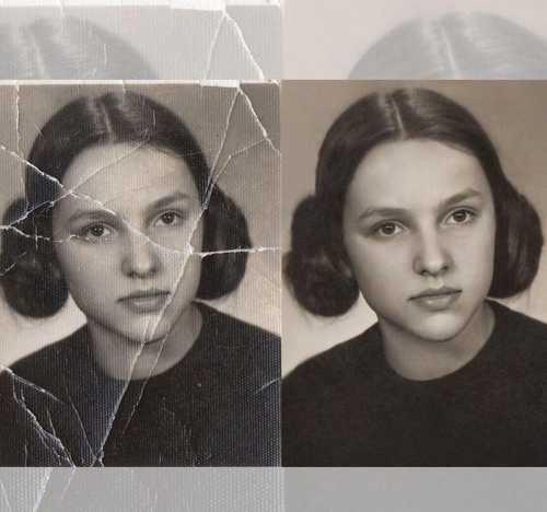 Восстановление старых фотографий