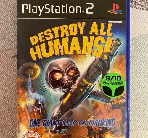 Destroy All Humans для Sony PlayStation 2 (PS2)