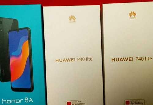 Коробка от телефона Huawei p40 lite