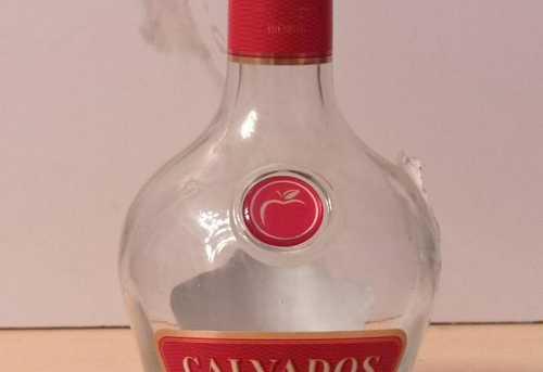 Бутылка из под бренди "calvados"