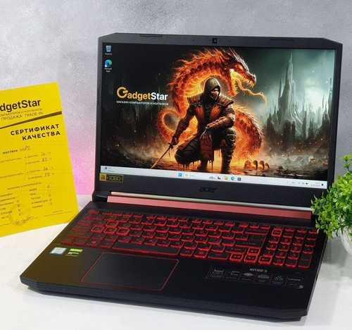 Игровой Ноутбук Acer, Core i7, 16Gb, GTX 1650 4Gb