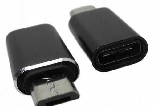 USB переходник USB Type-C (F ) - micro USB (M )