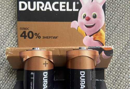 Батарейки duracell c