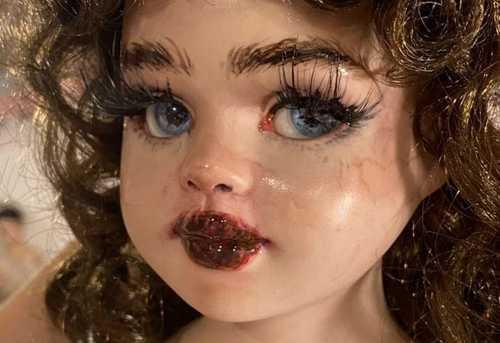 Кукла фарфоровая коллекционная ооак реставрация