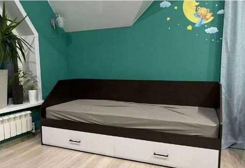 Кровать Ненси 0.8 м (Венге )