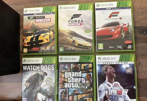 Игры лицензия Xbox 360 (1 лот, 6 штук)