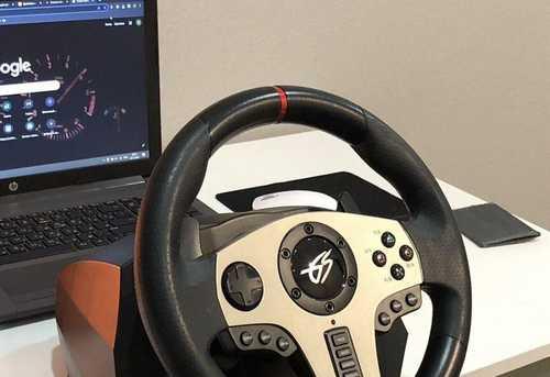 Игровой руль Dexp wheelman pro