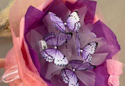 Сказочный букетик с бабочками