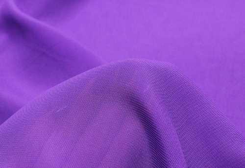 Ткань креп шифон отрезы 3м фиолетовая