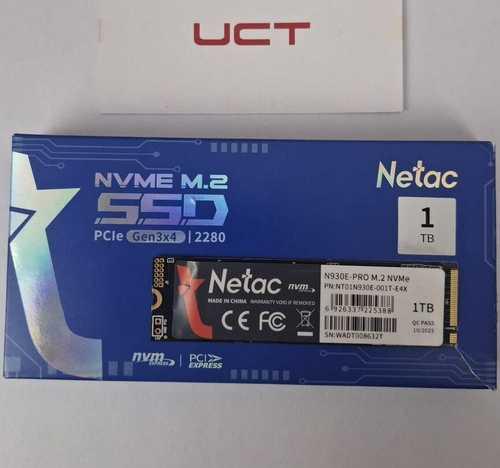 Накопитель SSD M.2 netac N930E PRO 1Тб #1