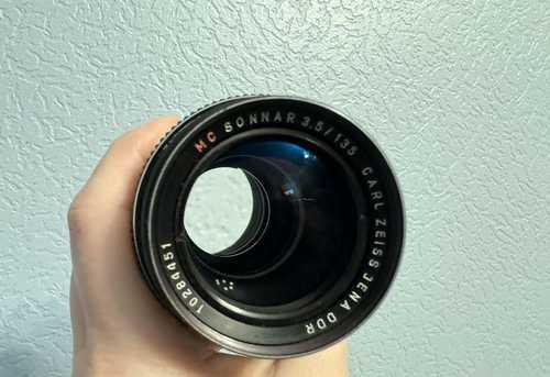 Объектив carl zeiss jena ddr